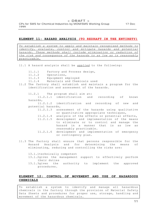 Singapore safety mgmt-sys | PDF