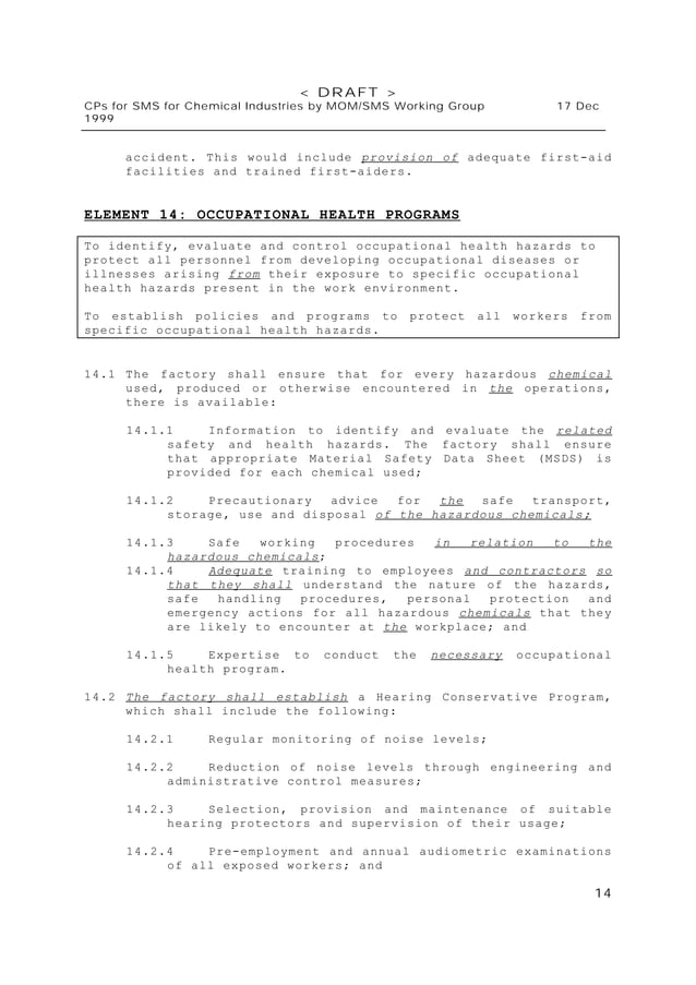 Singapore safety mgmt-sys | PDF