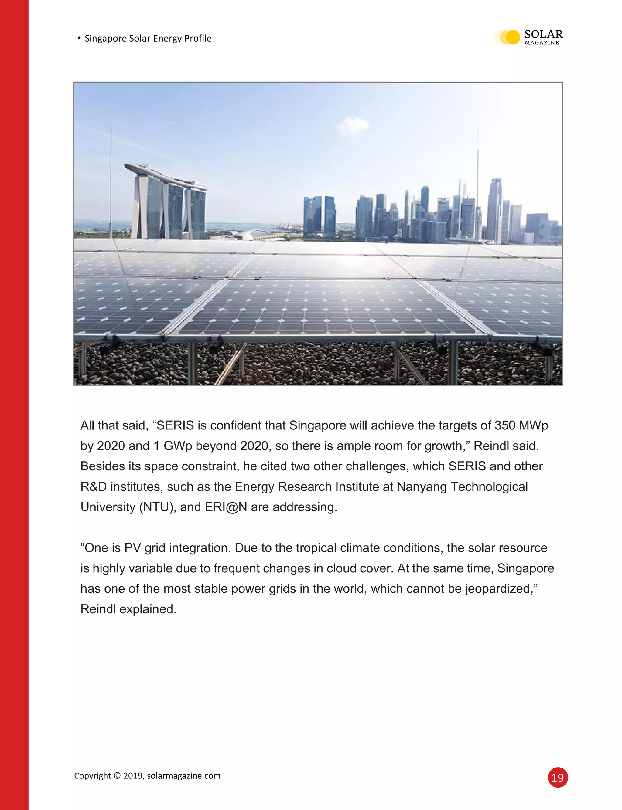 Singapore Solar Energy Profile: Singapore Advances towards Solar, Clean ...
