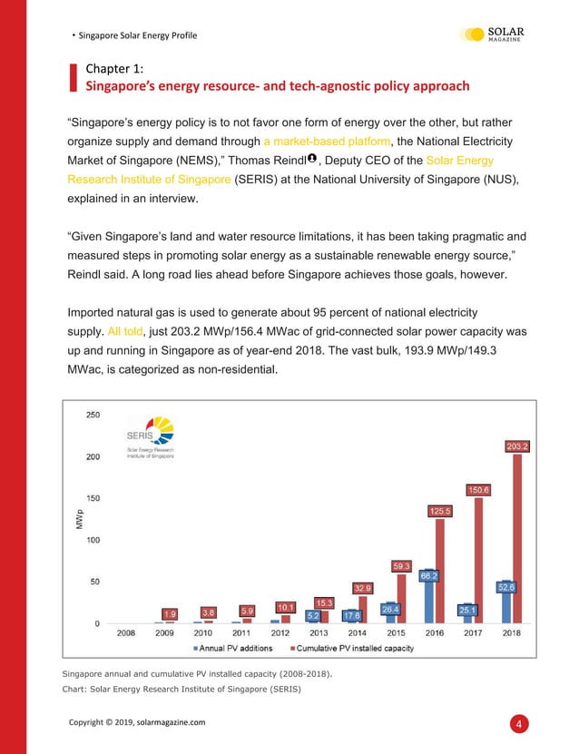 Singapore Solar Energy Profile: Singapore Advances towards Solar, Clean ...