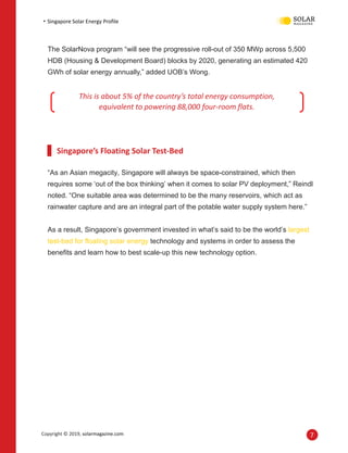 Singapore Solar Energy Profile: Singapore Advances towards Solar, Clean ...