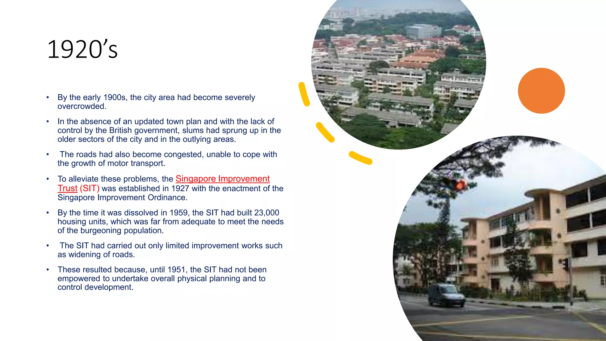 Singapore city- Town Planning | PPTX