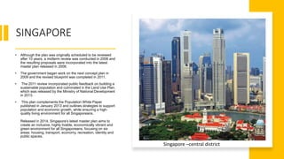 Singapore city- Town Planning | PPTX
