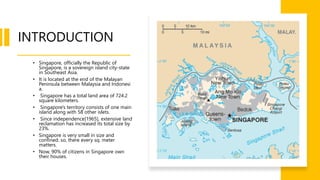 Singapore city- Town Planning | PPTX