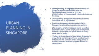 Singapore city- Town Planning | PPTX