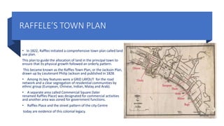 Singapore city- Town Planning | PPTX
