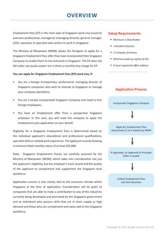 Singapore employment pass | PDF