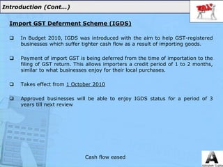 OpenERP / Odoo Singapore localization | PPT