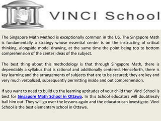 Singapore Math with common core method for toddlers | PPTX