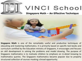Singapore Math with common core method for toddlers | PPTX