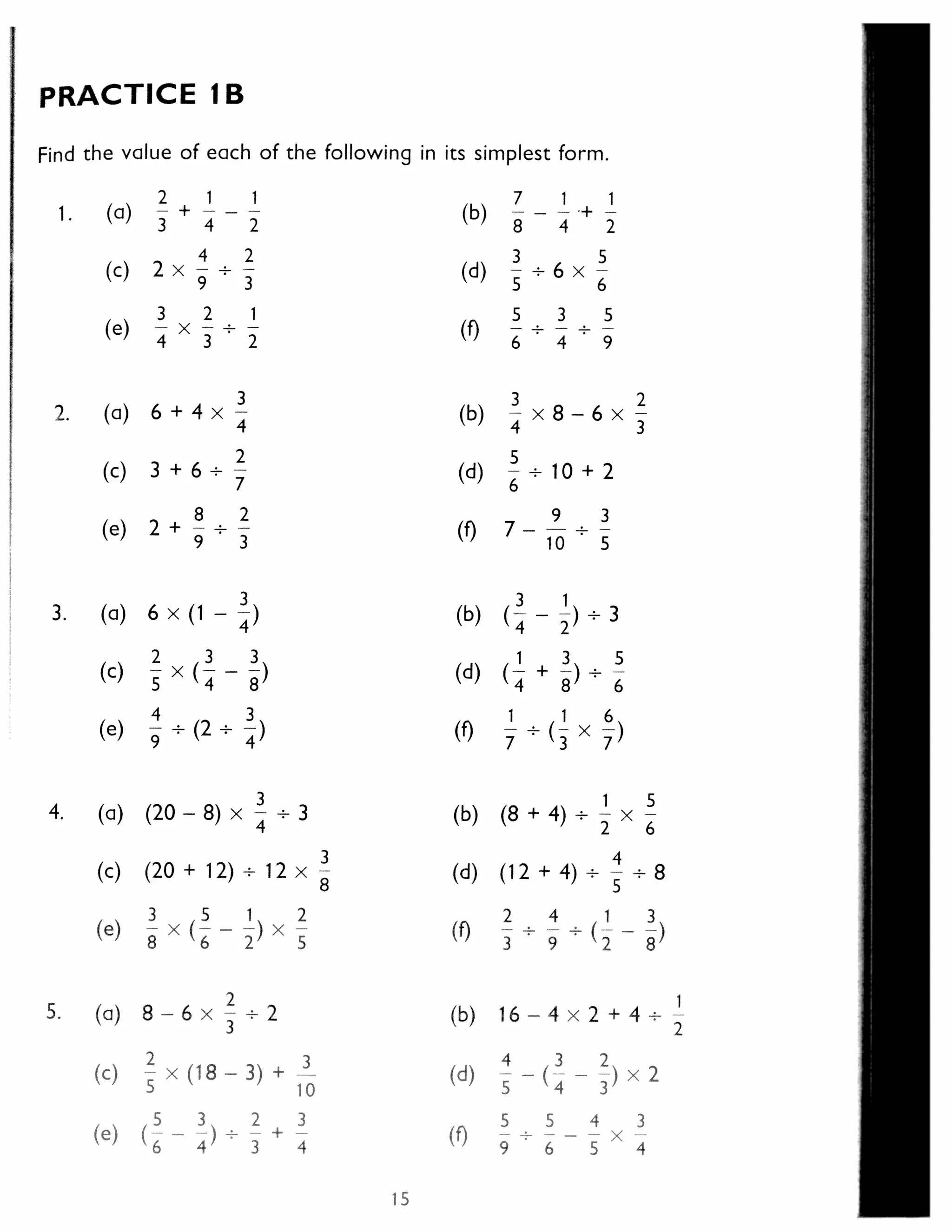 Singapore Math - 6B - Textbook | PDF