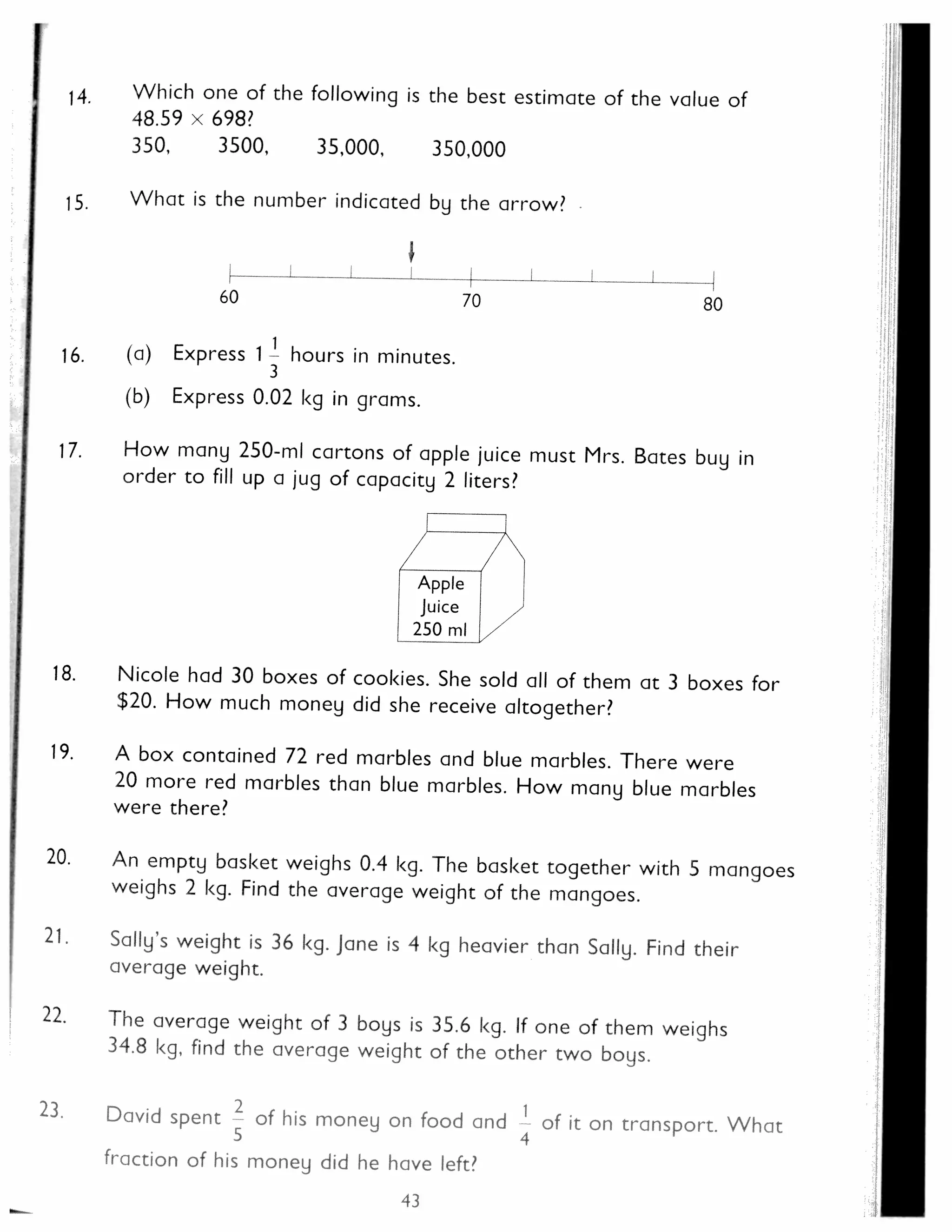 Singapore Math - 6B - Textbook | PDF