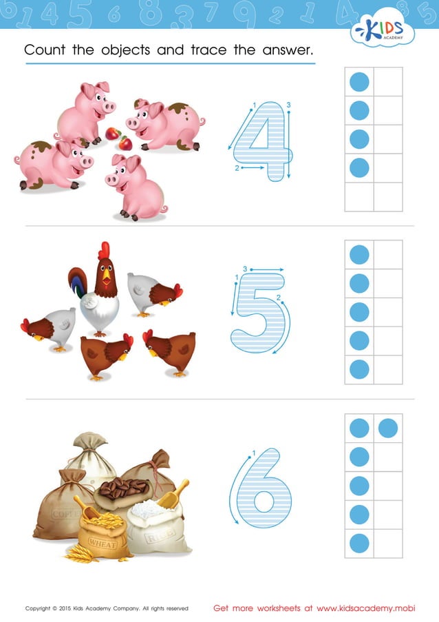 Free Printable Singapore math worksheets for kids | PDF
