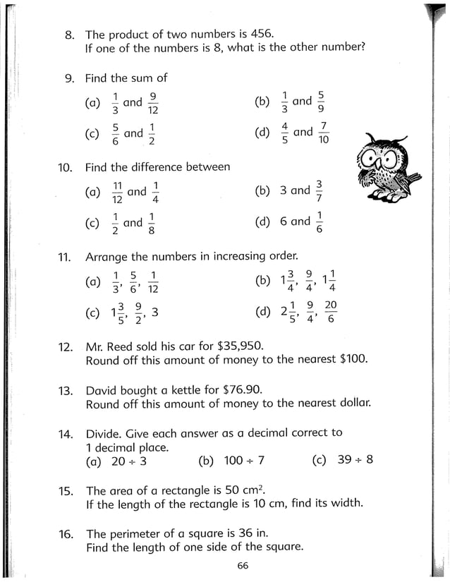 Singapore Math 4B - Textbook