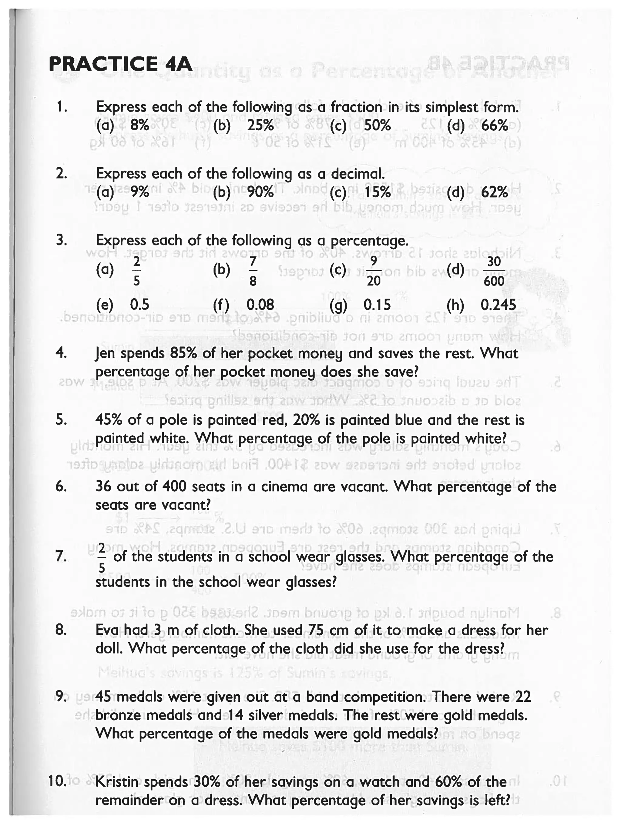Singapore Math - 6A - Textbook | PDF