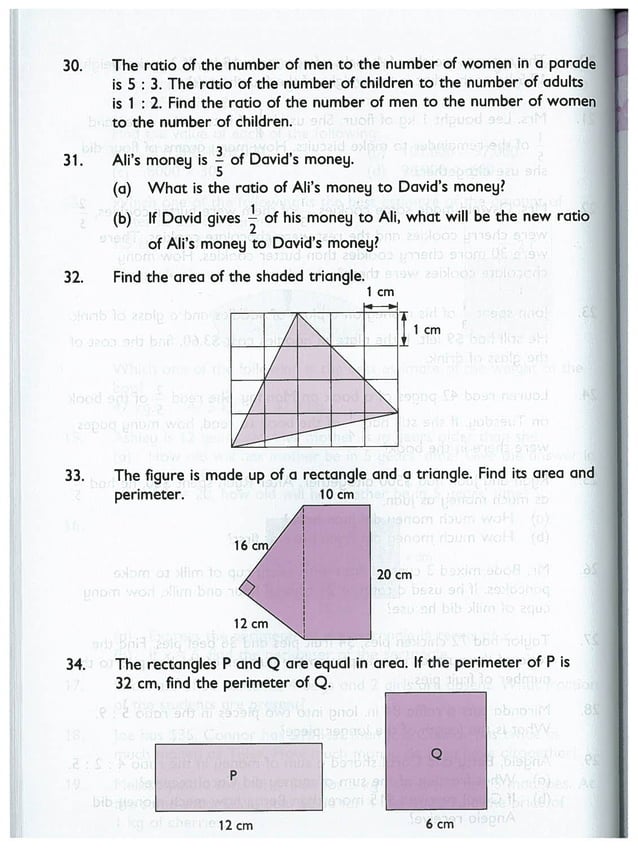 Singapore Math - 6A - Textbook | PDF