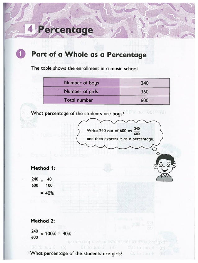 Singapore Math - 6A - Textbook | PDF