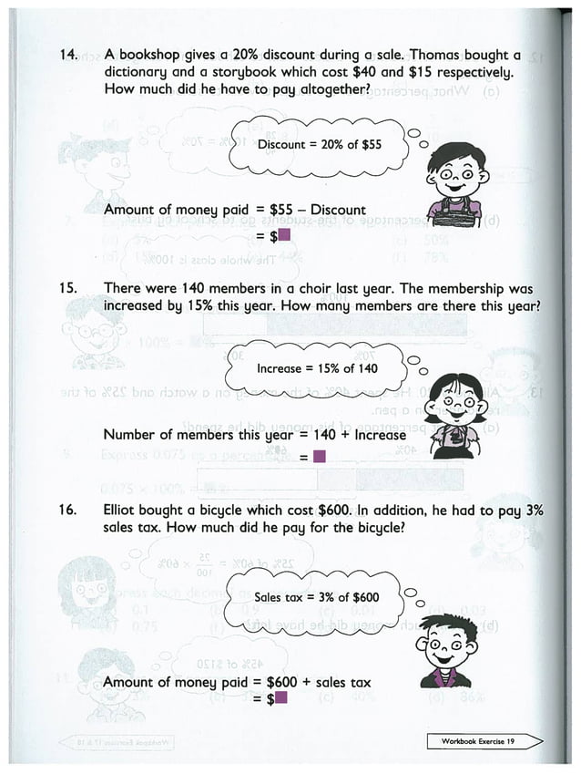 Singapore Math - 6A - Textbook | PDF