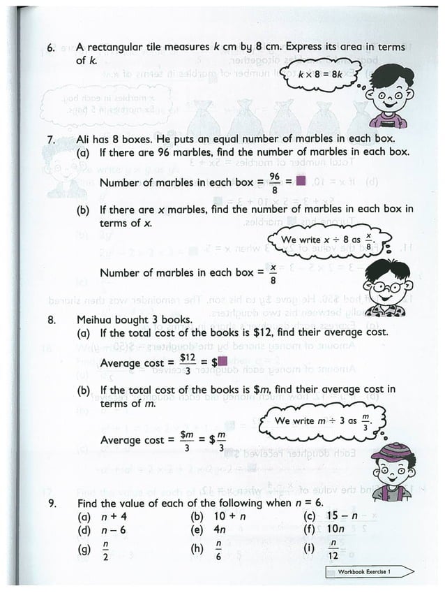 Singapore Math - 6A - Textbook | PDF