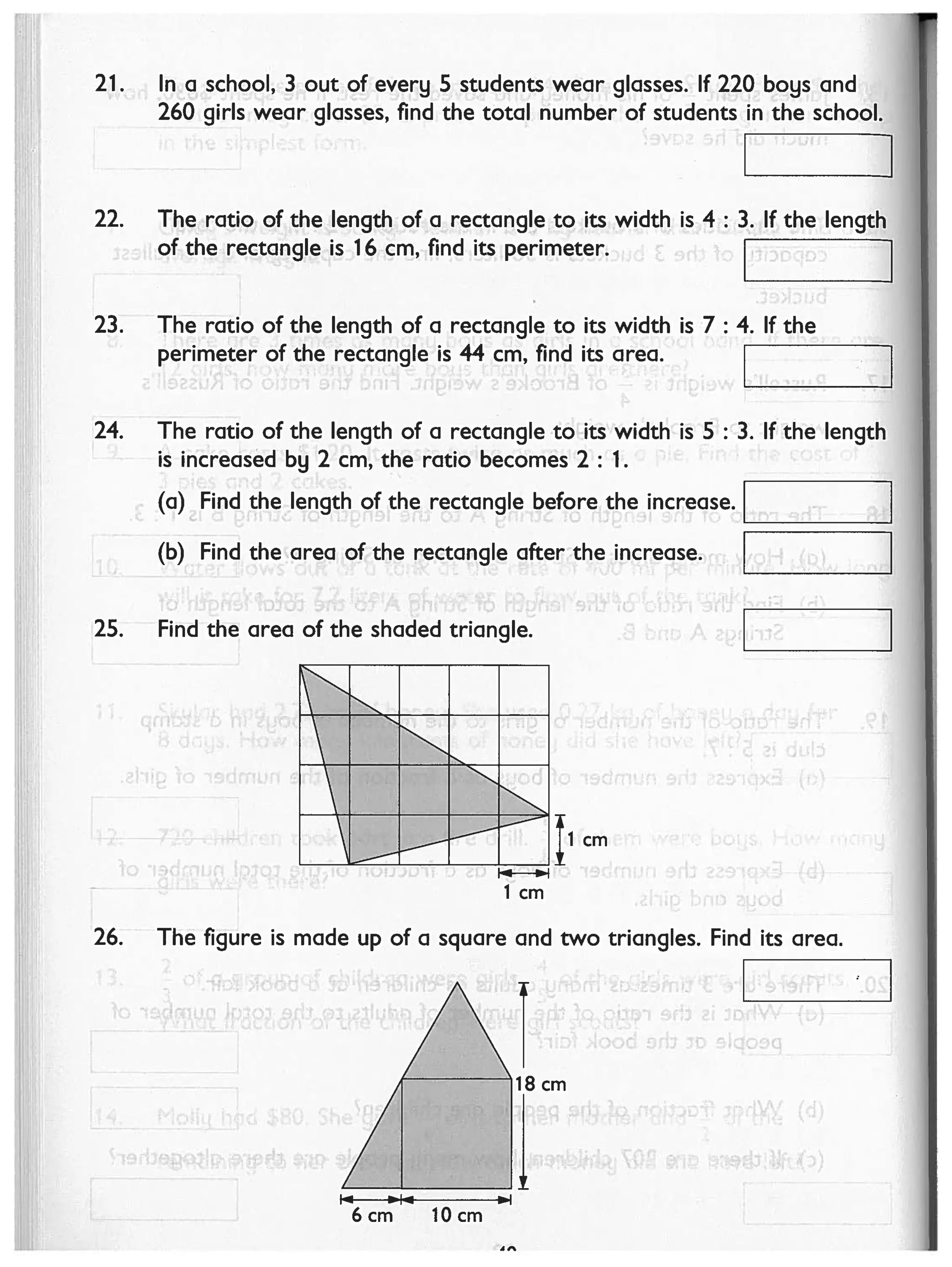 Singapore Math - 6A - Workbook | PDF