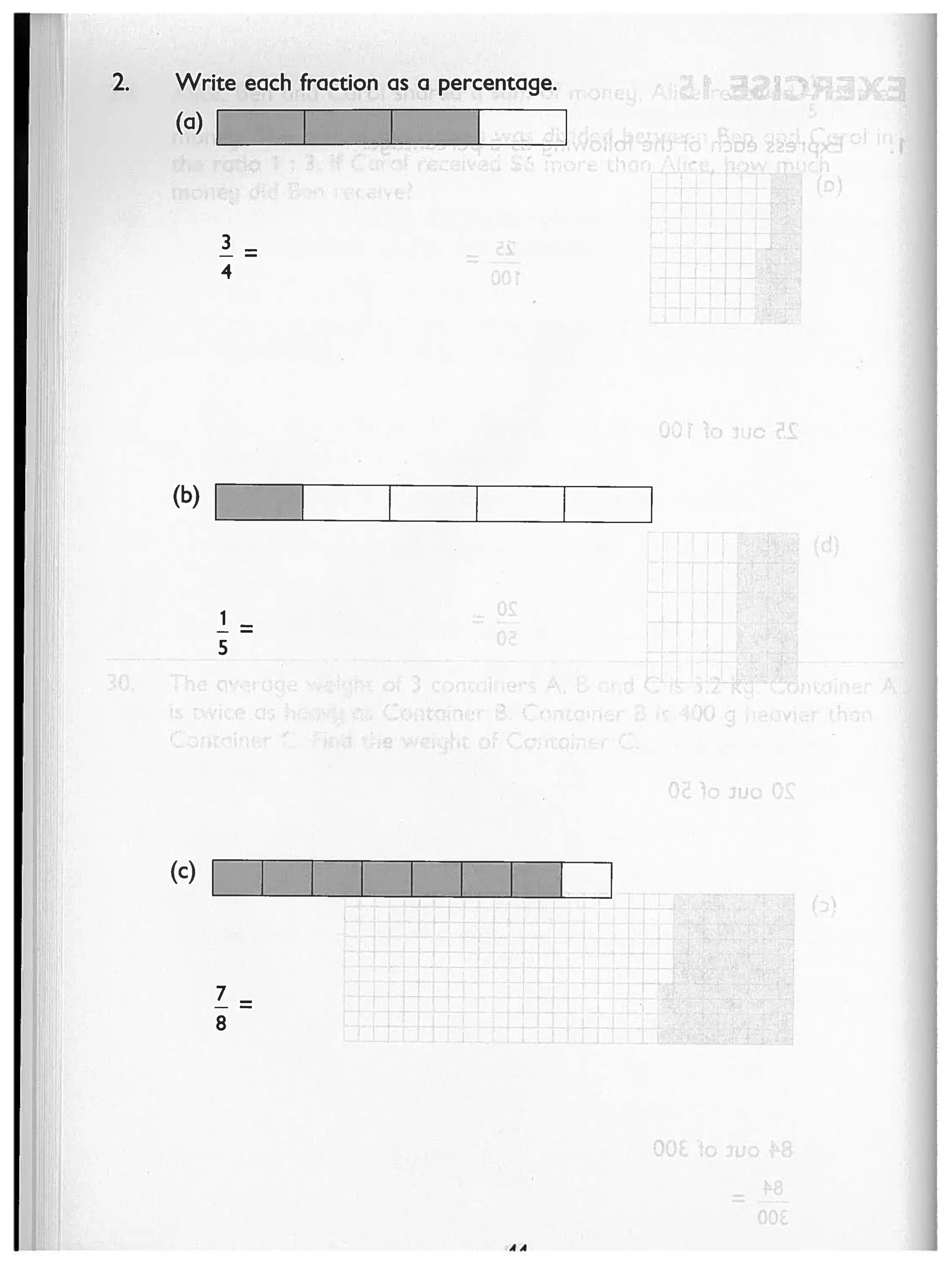 Singapore Math - 6A - Workbook | PDF