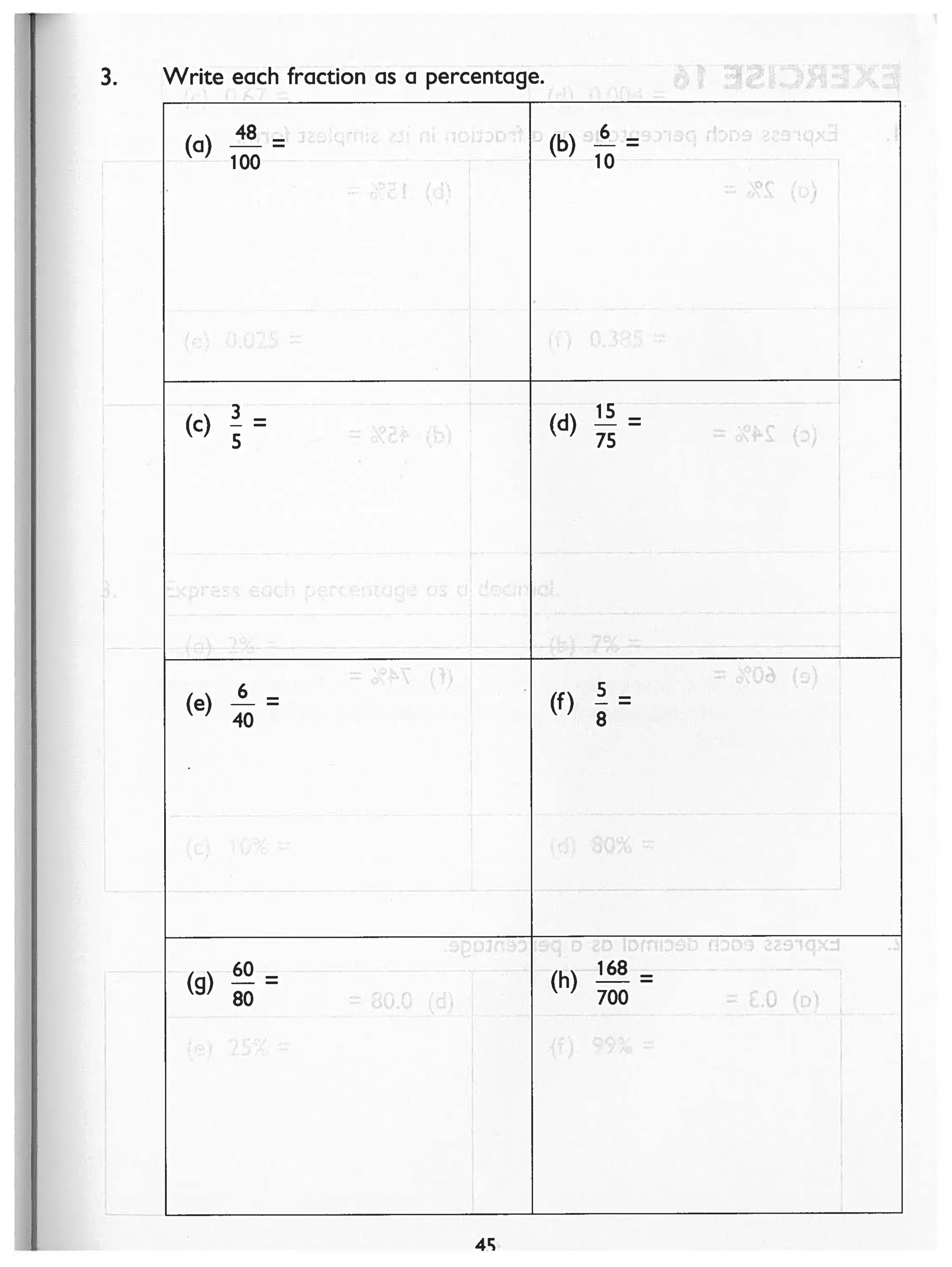 Singapore Math - 6A - Workbook | PDF