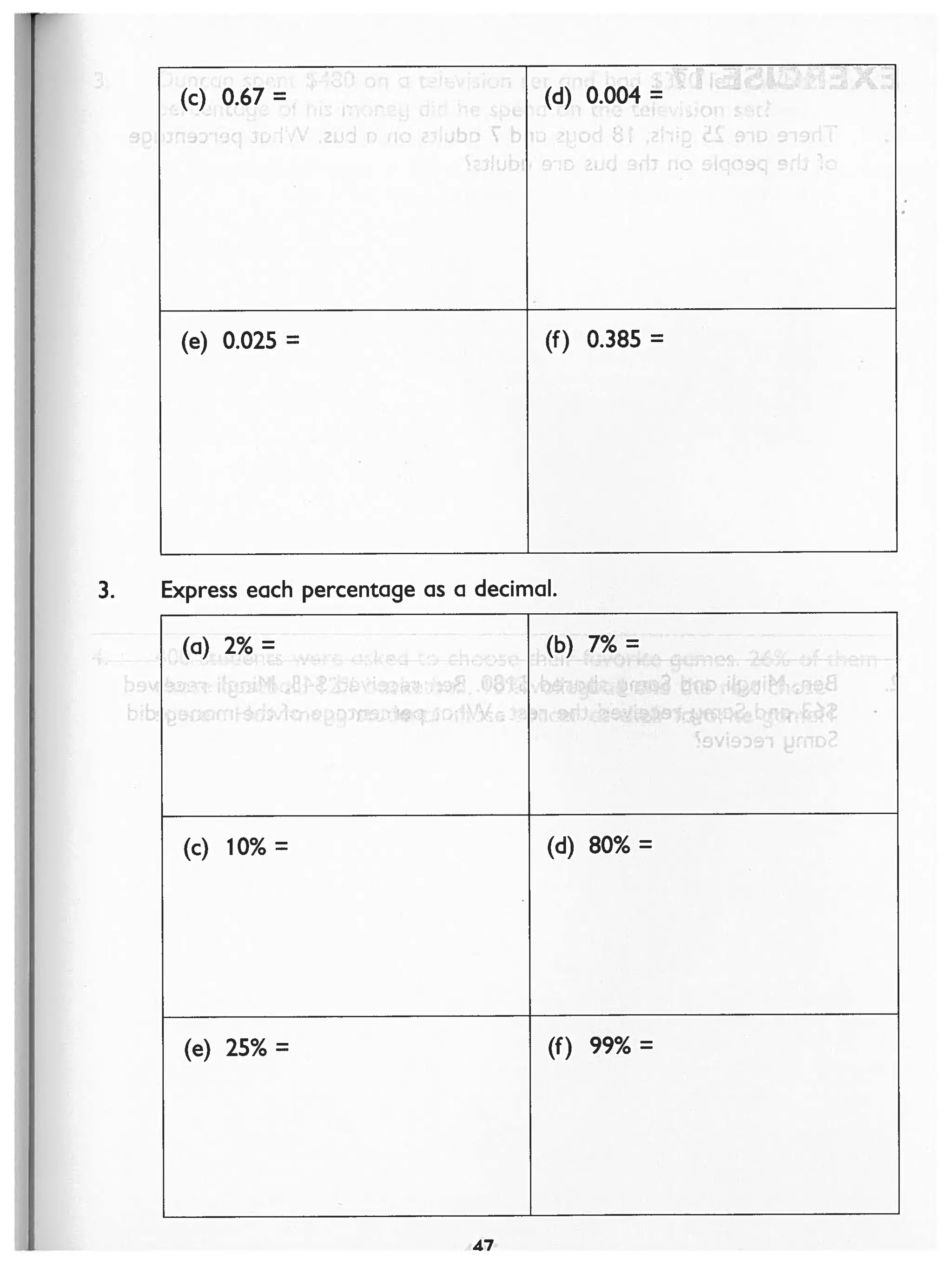 Singapore Math - 6A - Workbook | PDF