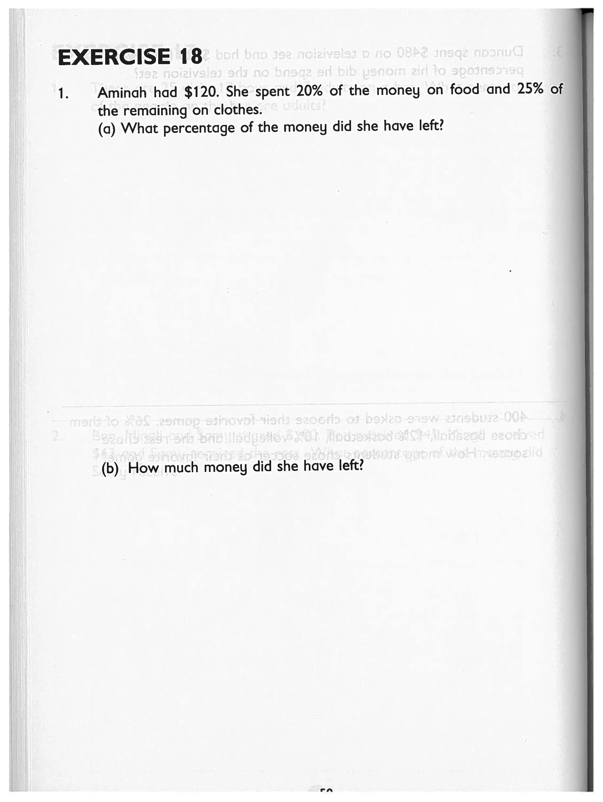 Singapore Math - 6A - Workbook | PDF