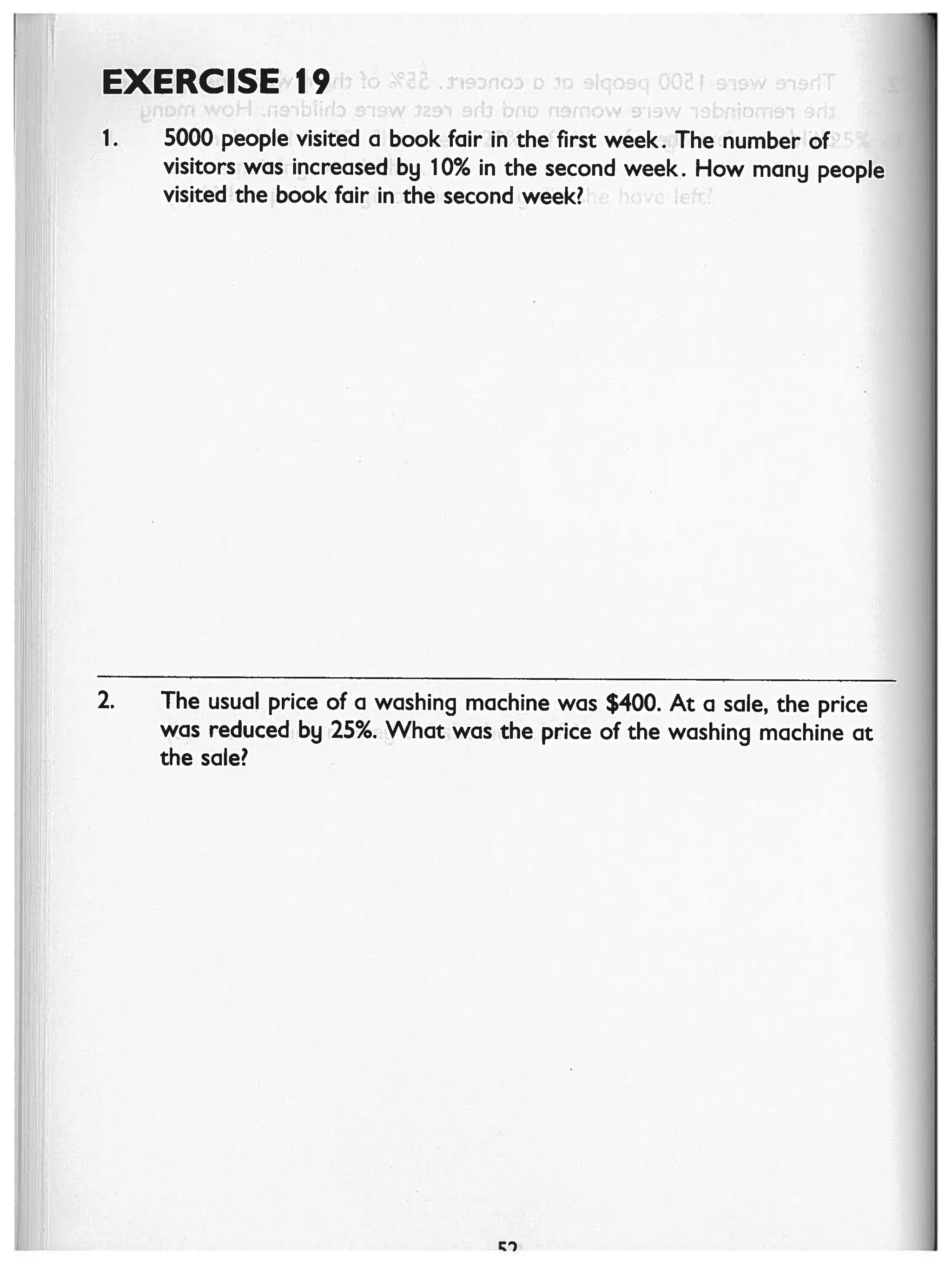 Singapore Math - 6A - Workbook | PDF