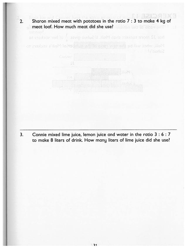 Singapore Math - 6A - Workbook | PDF