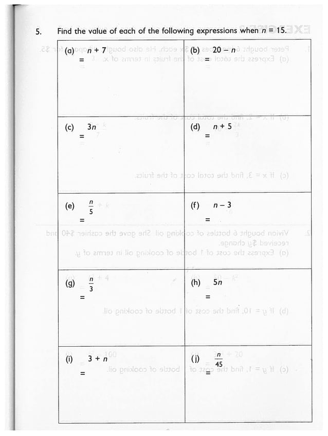 Singapore Math - 6A - Workbook | PDF