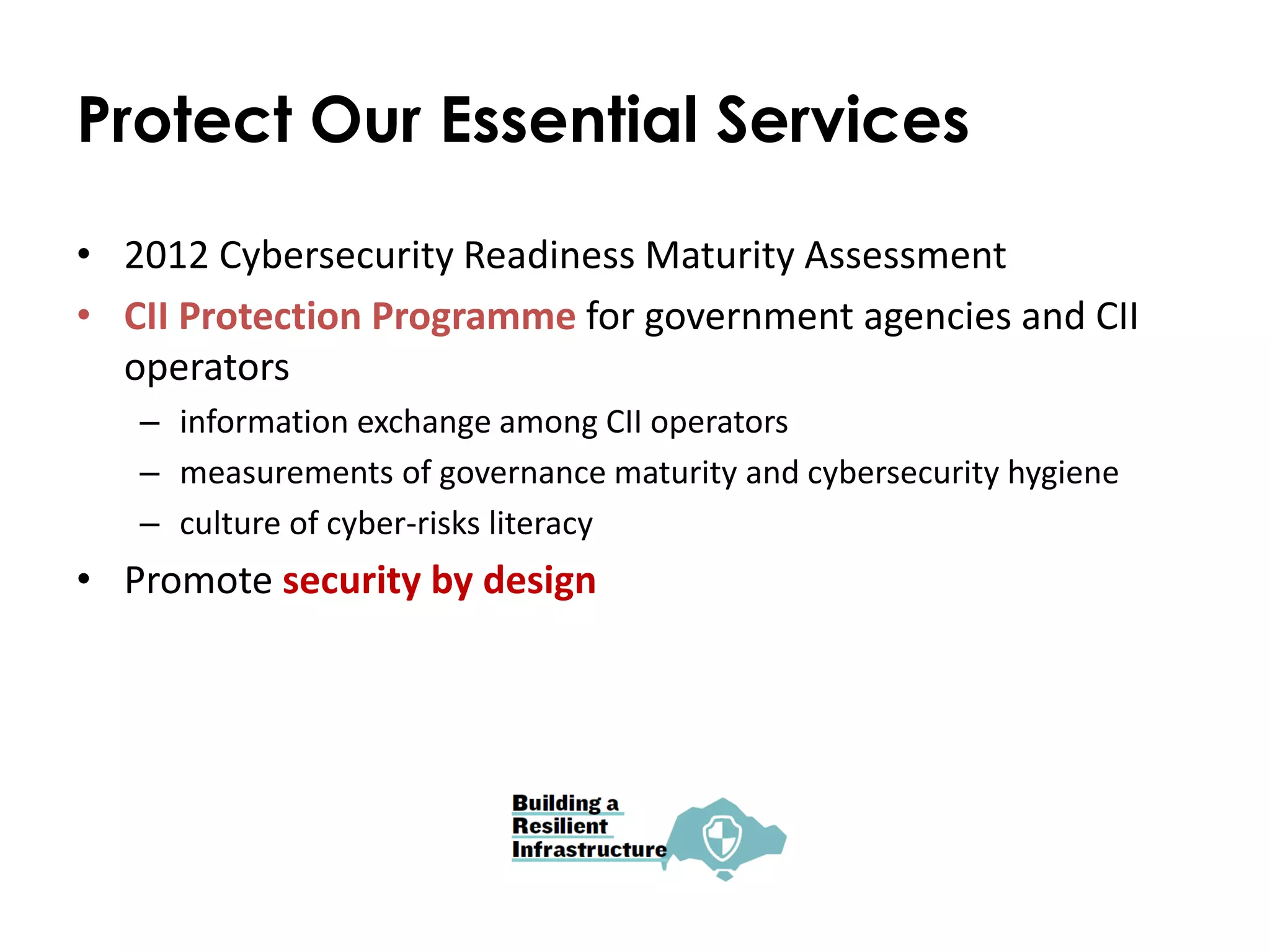 Singapore's National Cyber Security Strategy | PDF