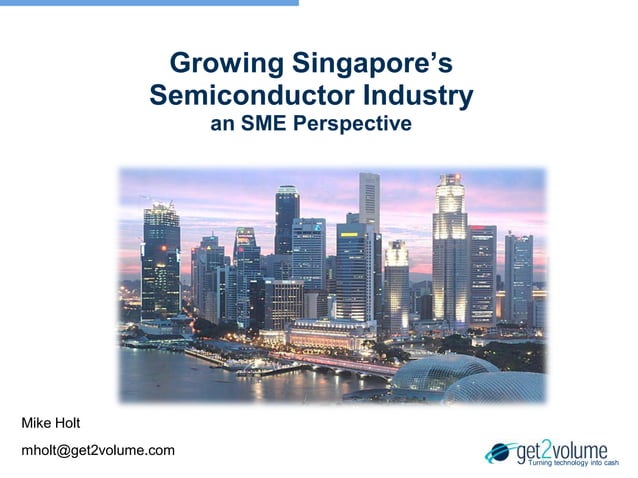 Singapore semiconductor industry association sme growth | PPT