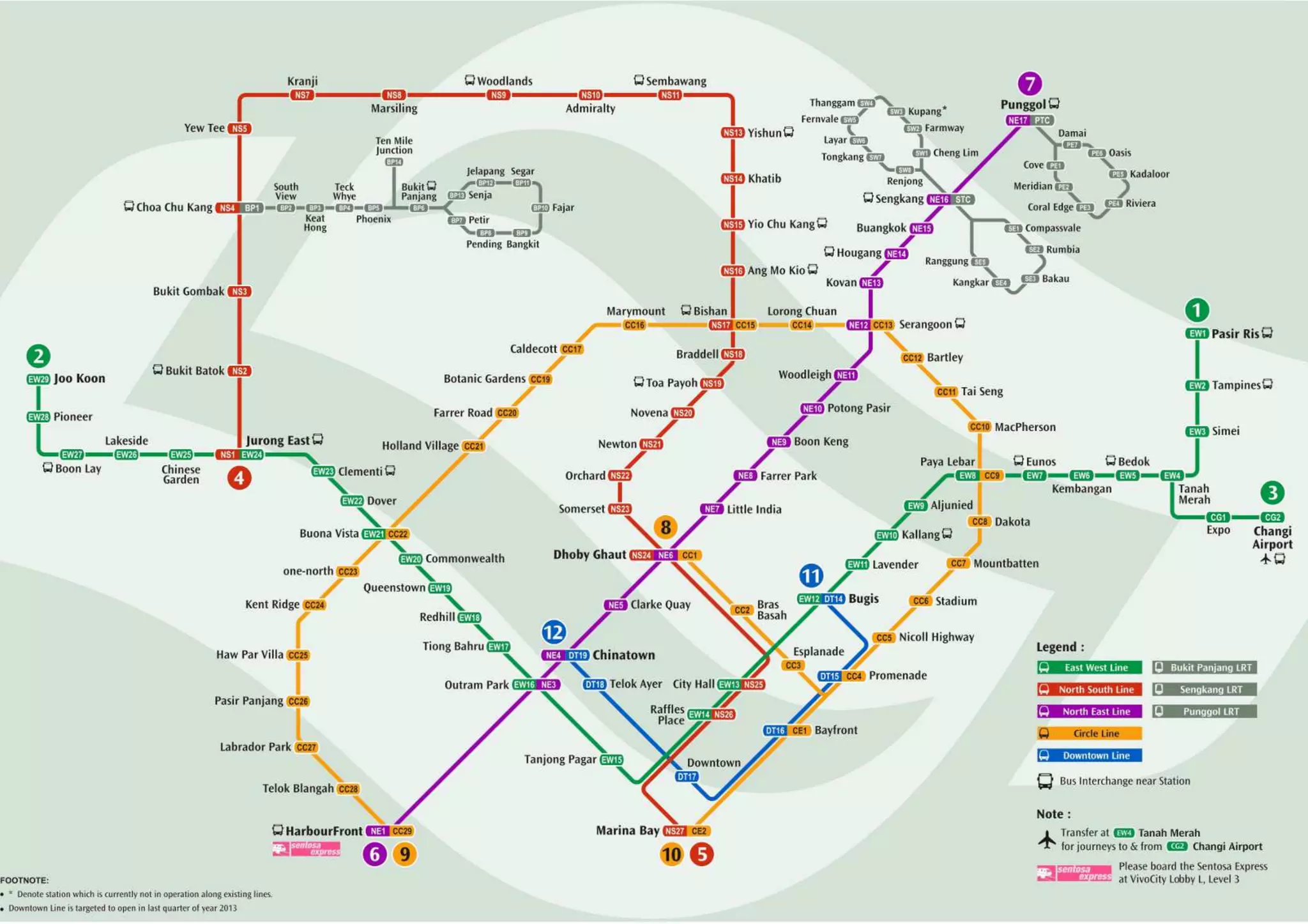 Singapore smrt map | PPT