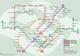 Singapore smrt map | PDF