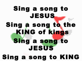 Sing A Song To Jesus | PPS