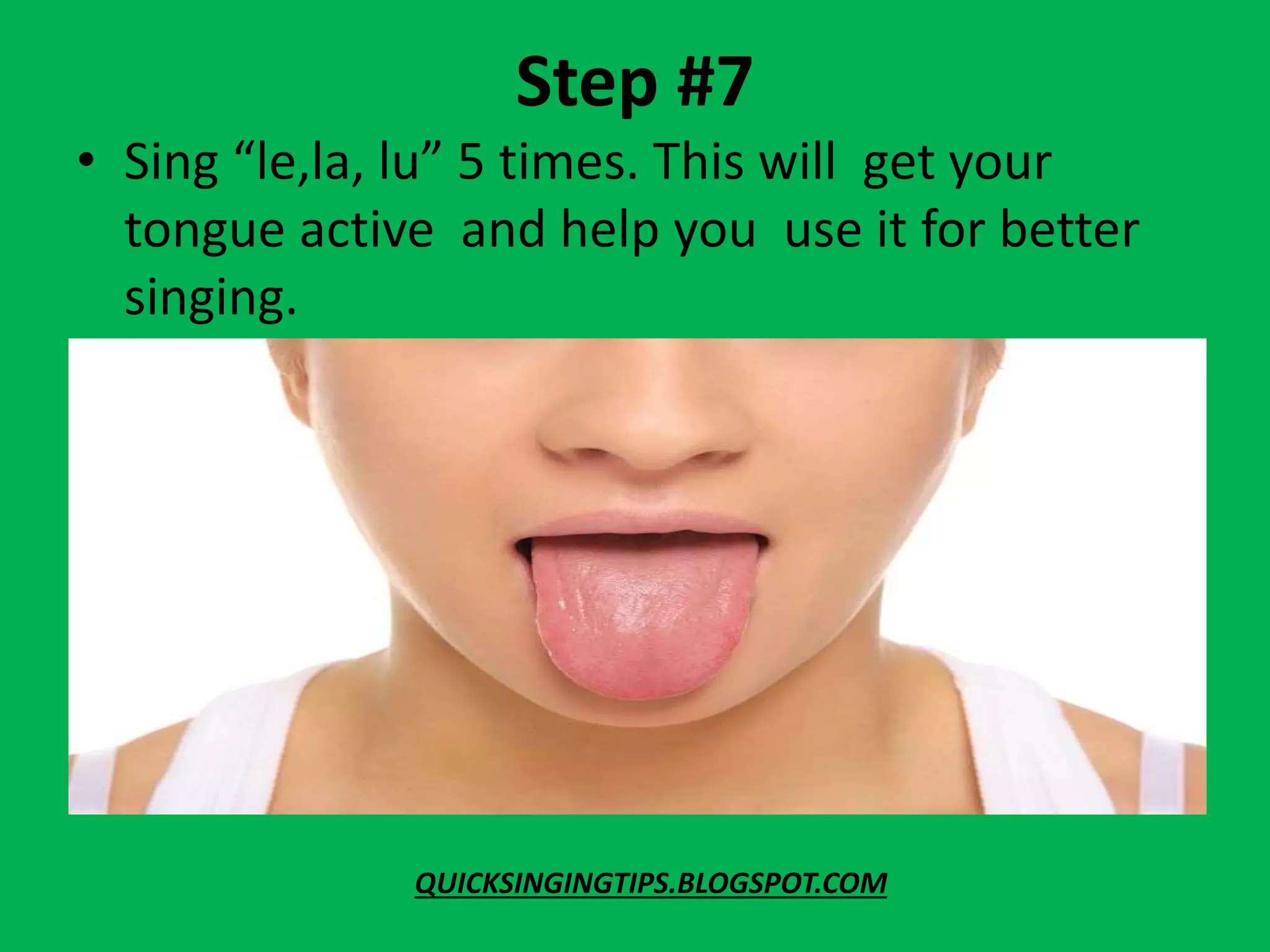 Sing Better Spell- How to Quickly Improve Your Singing Now | PPTX