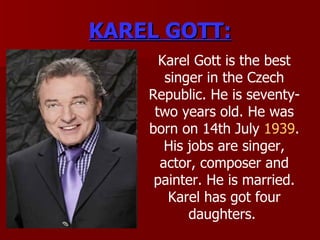 Czech Singers | PPT
