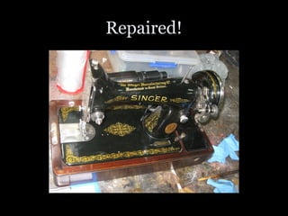 Singer sewing machine | PPT