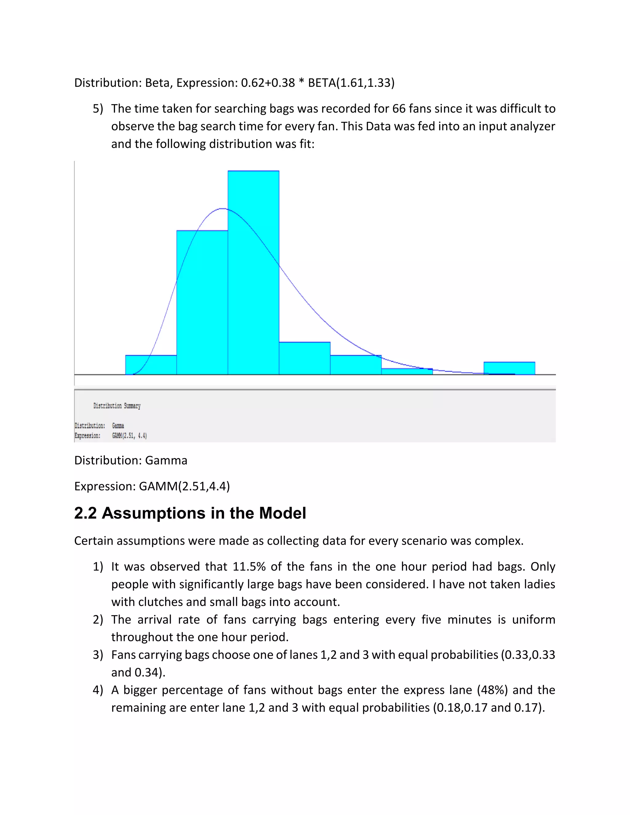Stadium Queue Simulation | PDF