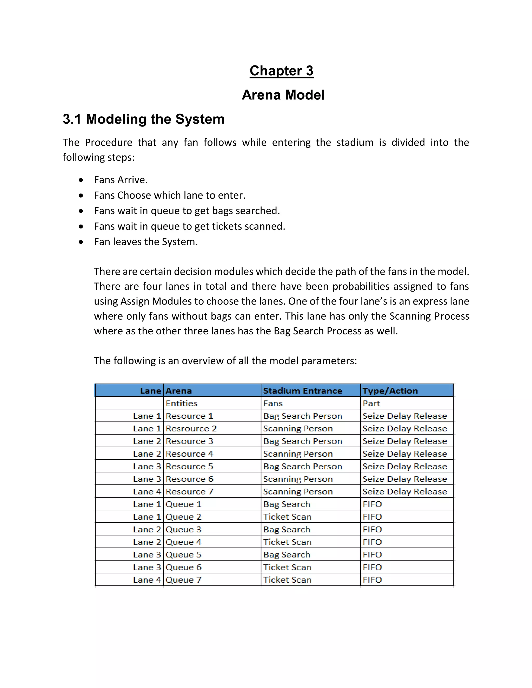 Stadium Queue Simulation | PDF