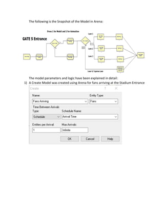 Stadium Queue Simulation | PDF