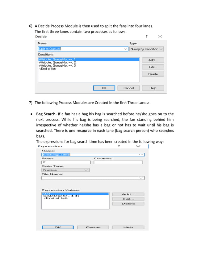 Stadium Queue Simulation | PDF