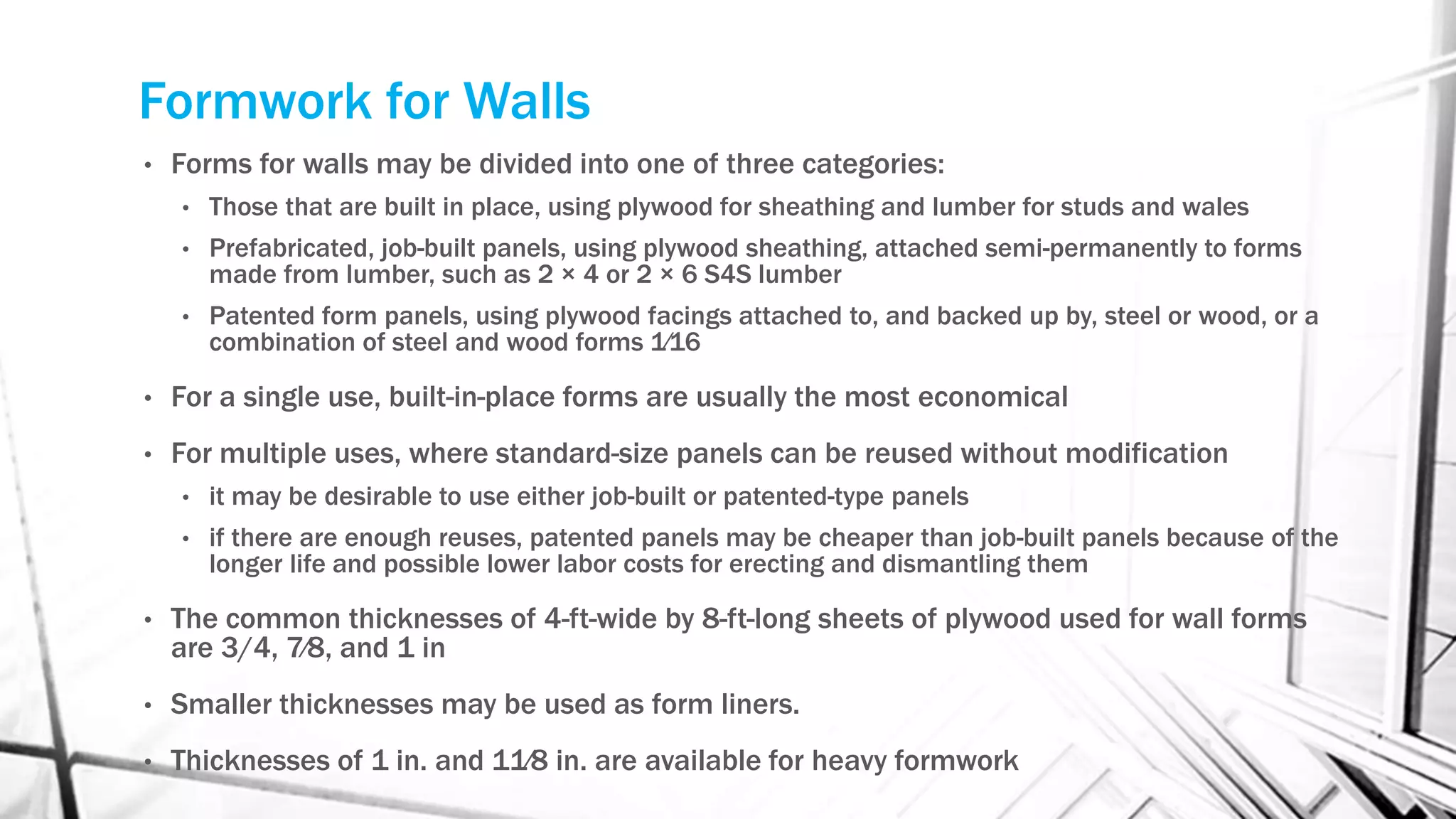 All you need to know about Construction Formwork | PDF
