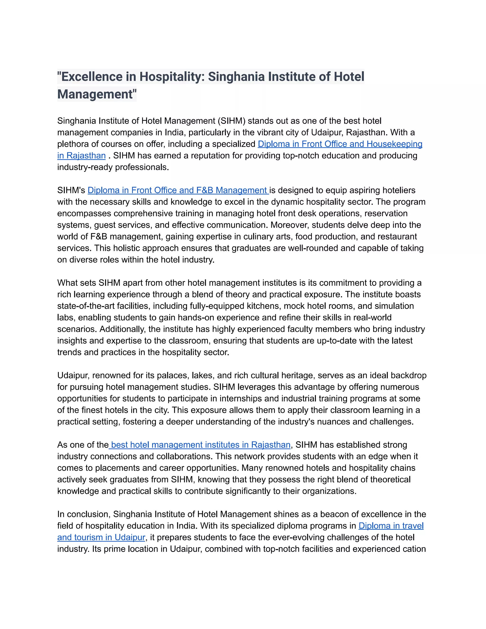 SINGHANIA INSTITUTE OF HOTEL MANAGEMENT.pdf