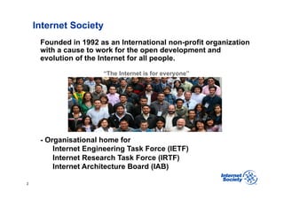 Internet Society Update | PPT