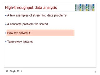 High Throughput Data Analysis | PPTX