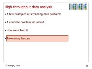 High Throughput Data Analysis | PPTX