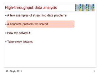 High Throughput Data Analysis | PPTX