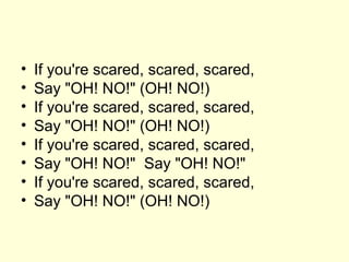 Singing activity If You're Happy | PPT